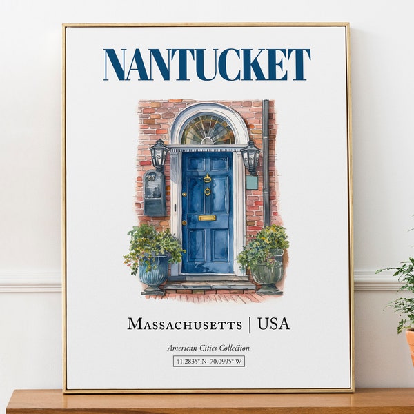 Nantucket Poster - Etsy