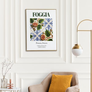 Foggia, Puglia, Italy, Aesthetic Folk Traditional Maiolica Tile, Wall ...