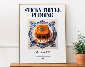 Sticky Toffee Pudding - Etsy