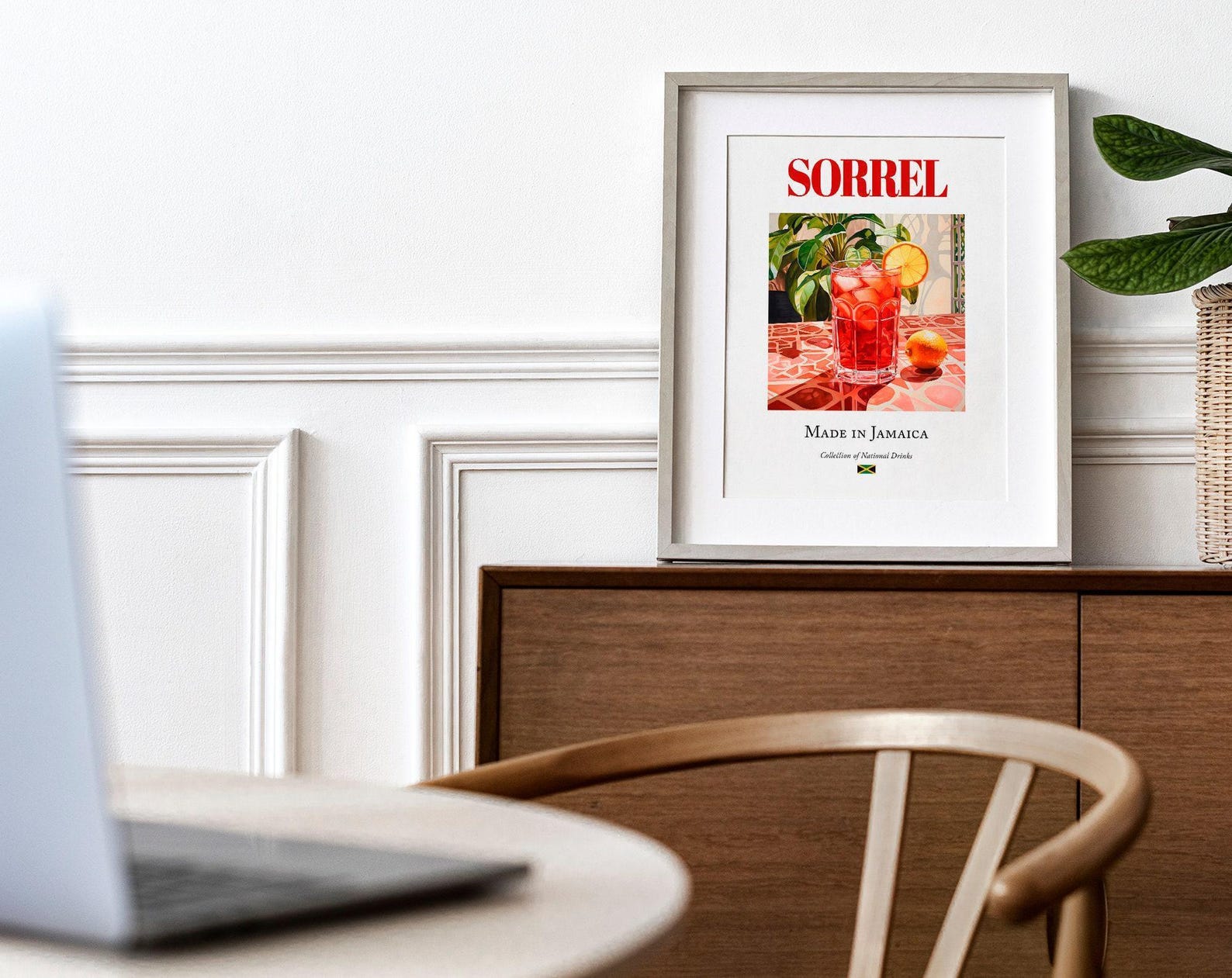 Sorrel, Traditional Jamaican Beverage (drink) Print Poster, Kitchen and ...