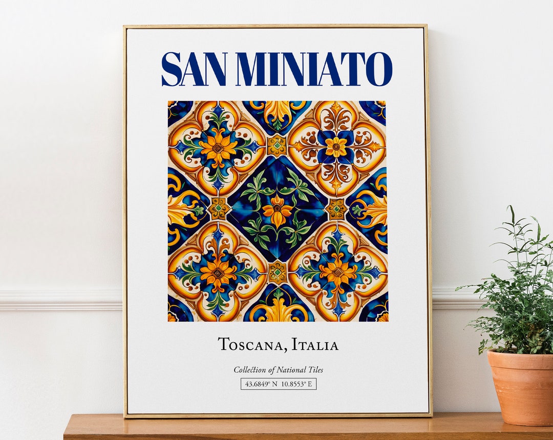 San Miniato, Toscana, Italy, Aesthetic Minimalistic Traditional ...