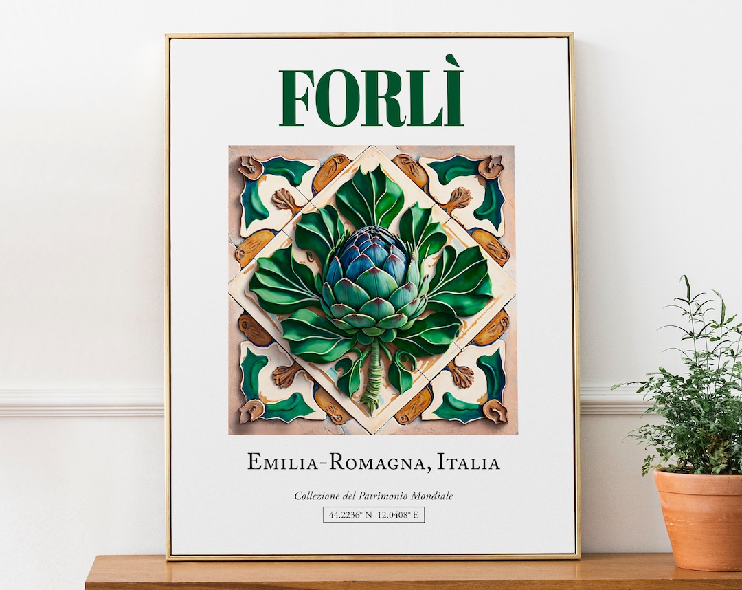 Forlì, Emilia-romagna, Italy, Aesthetic Folk Traditional Maiolica Tile ...