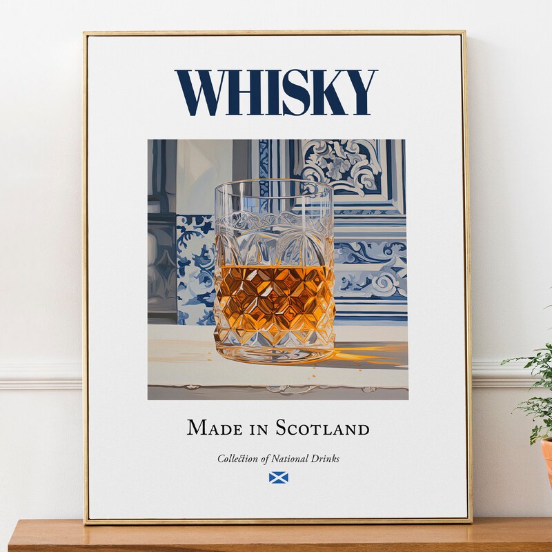 Whiskey Poster - Etsy