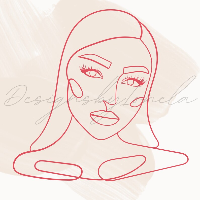 One Line Art Bundle, Feminist Art, Line Art Woman, Line Drawing Woman ...