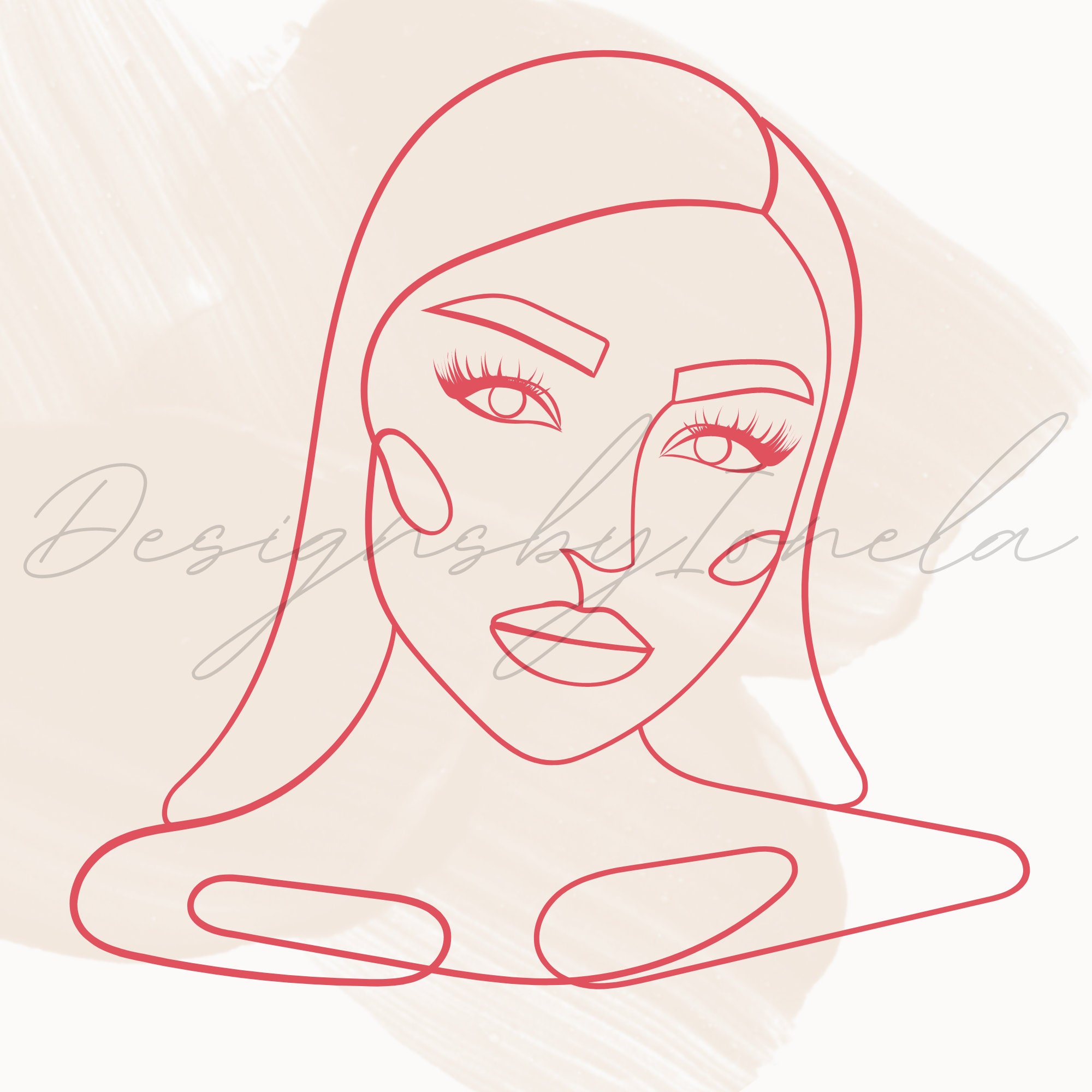 One Line Art Bundle, Feminist Art, Line Art Woman, Line Drawing Woman ...