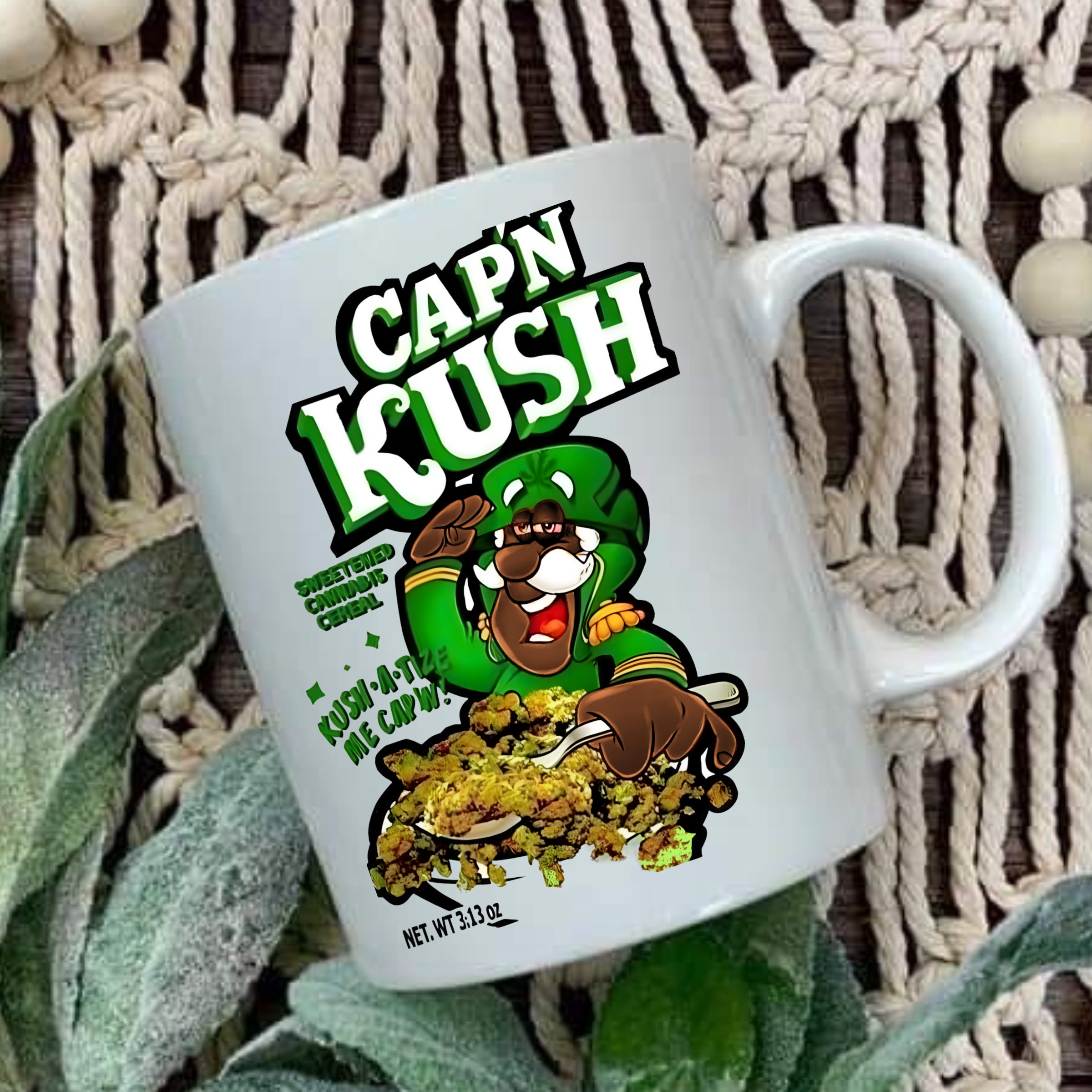Cap'n Kush 2 Brown Skin PNG, Tshirt Sublimation Design, 300 Dpi PNG, T ...