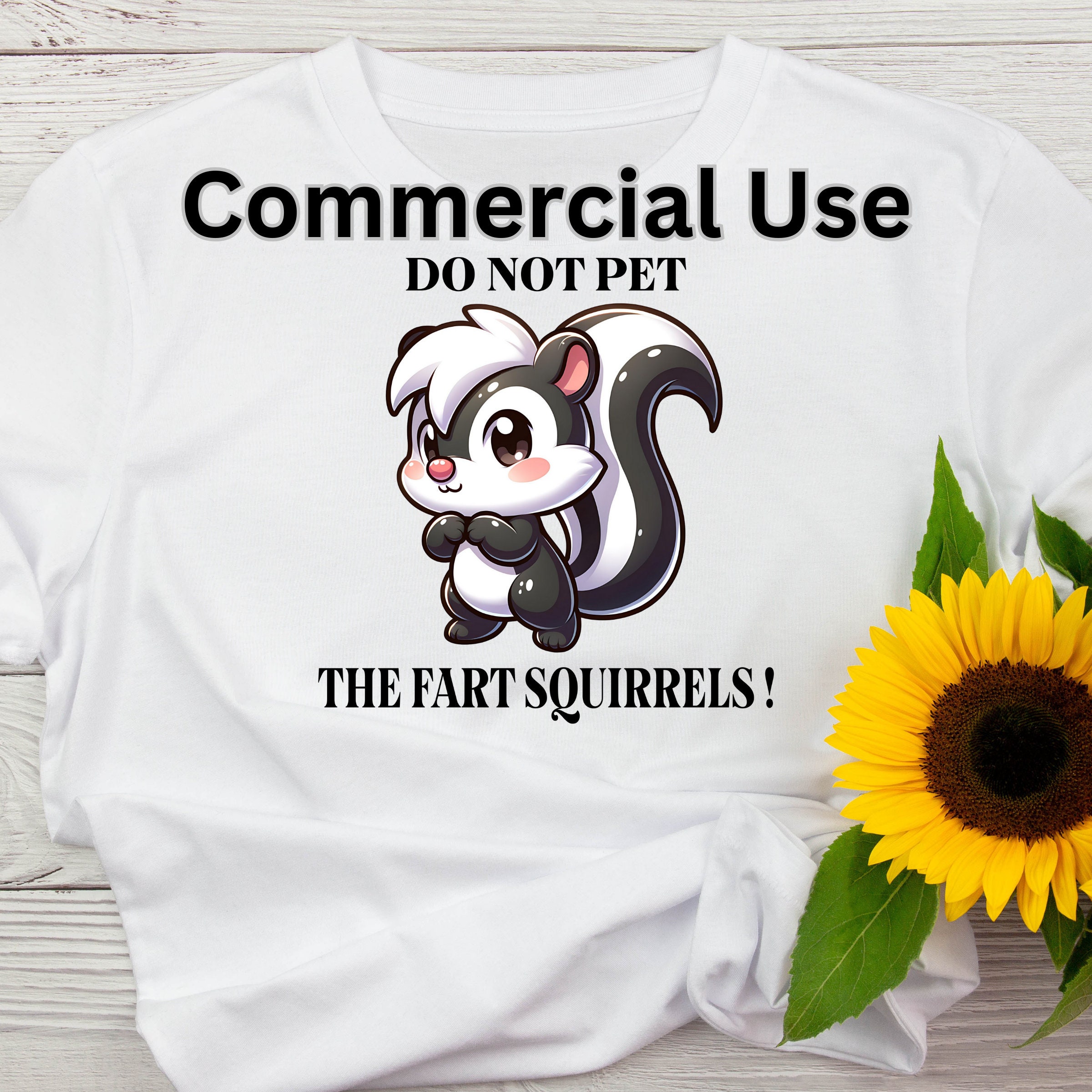 Do Not Pet the Fart Squirrels Digital Download, 300 Dpi PNG Format, T ...