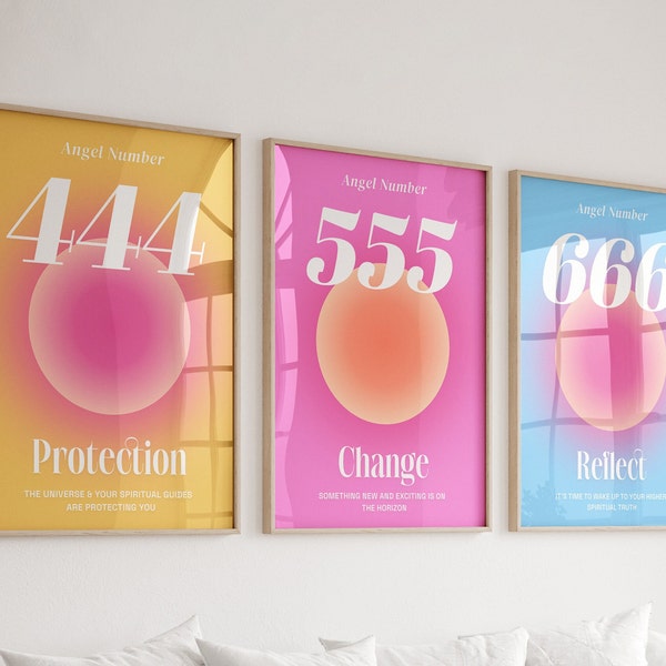 Number Poster - Etsy