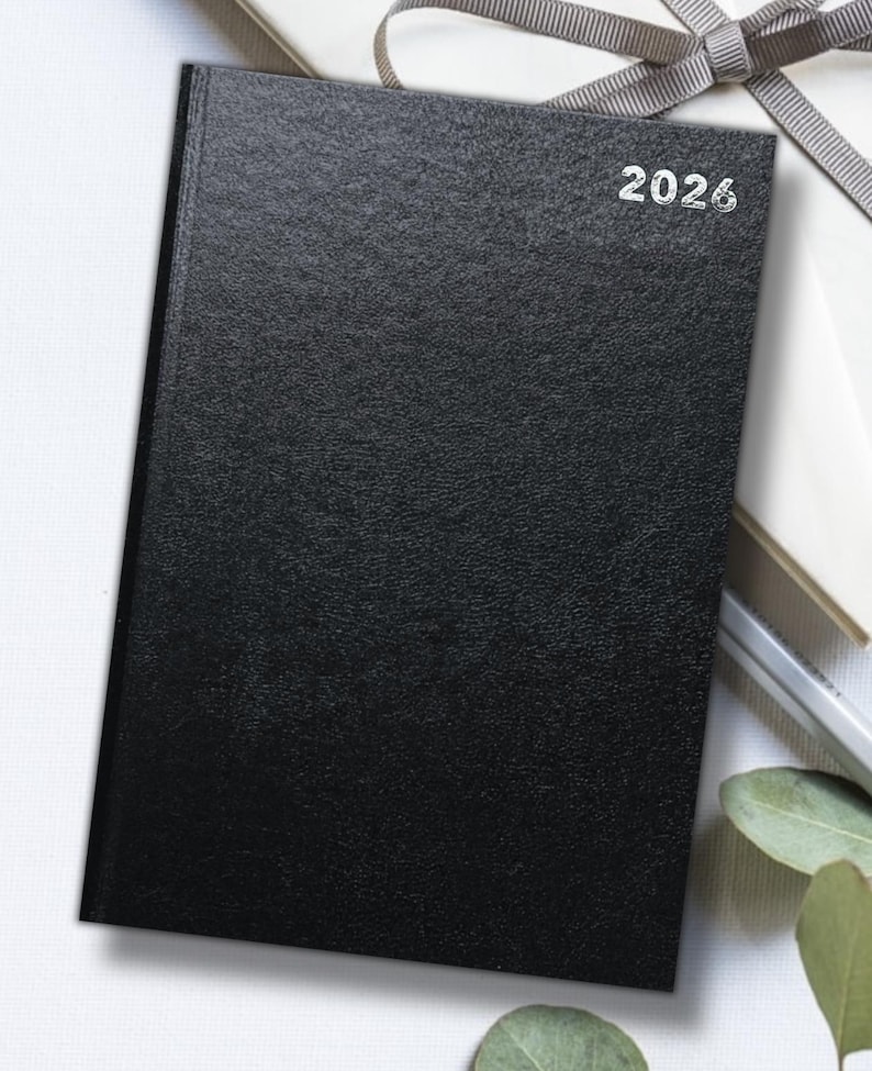 2026 Diary A6 A5 A4 Page a Day Week to View Diary Hardback Full Year ...