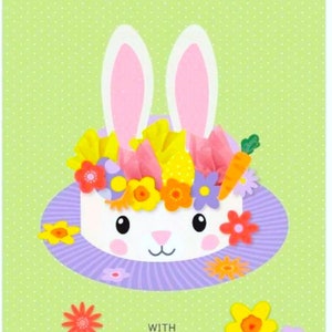 Easter Bonnet Kit Make Your Own Easter Bonnet Hat Over 40 Pieces Easter ...