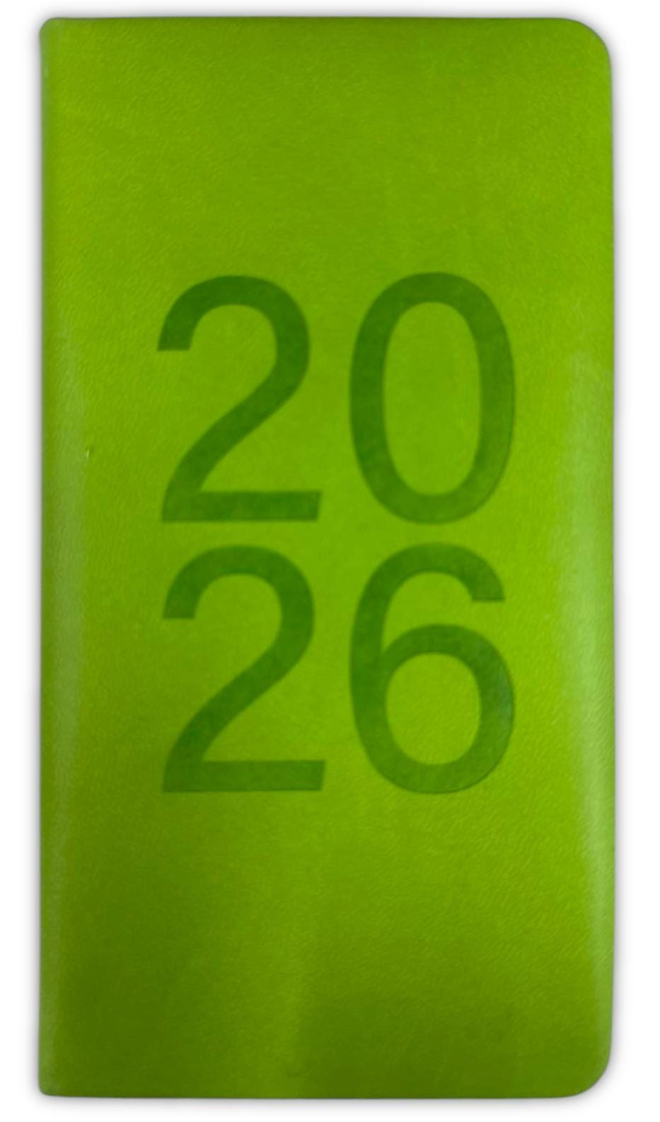 2026 Diary Slim / Slimline Week to View Diary PU Leather Full Year ...
