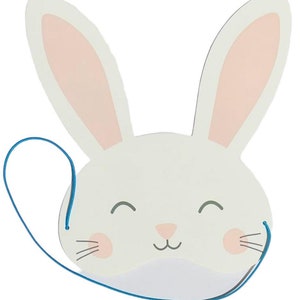 Pin the Tail on the Bunny Easter Game Rabbit Family Game Fun Poster ...