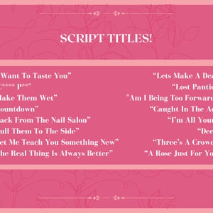 Onlyfans JOI Scripts | Adult JOI Scripts | Onlyfans Content Creator ...