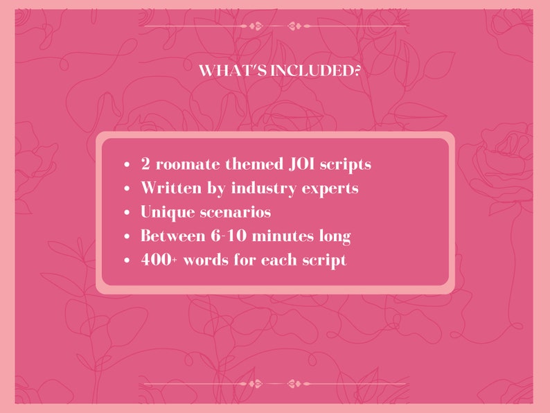 Onlyfans JOI Scripts | Roommate JOI Scripts | Adult Scripts | Onlyfans Content Creator | Adult ...