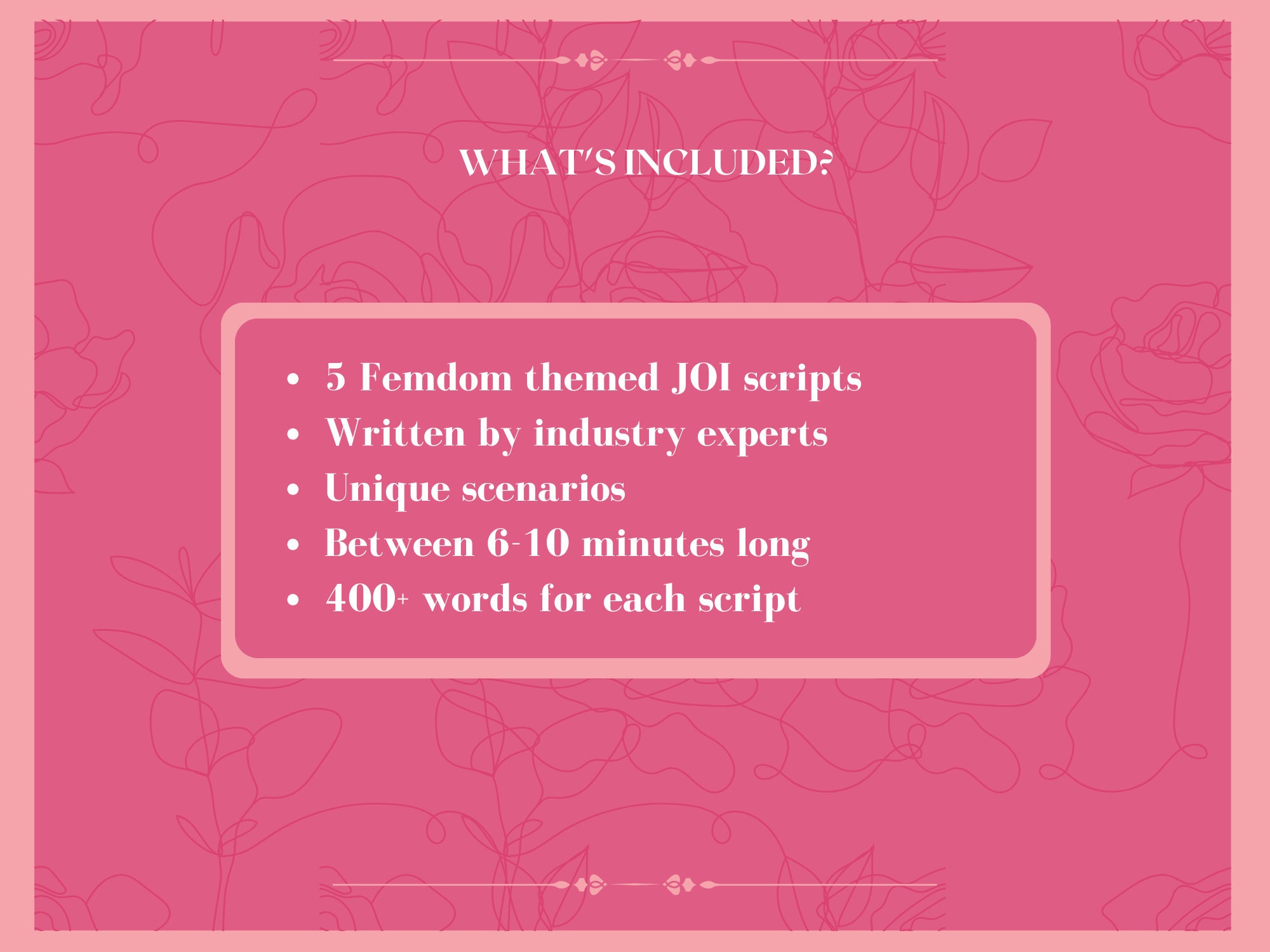 Femdom JOI Scripts | Onlyfans JOI Scripts | Adult Scripts | Onlyfans Content Creator | Adult ...