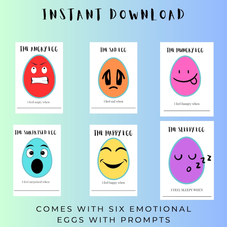 Fun Interactive Activity, Roll-an-emotion Dice Game for Kids, 6 ...