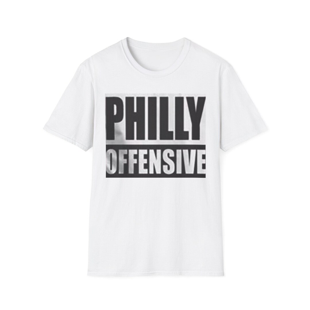 Philadelphia Offensive Unisex Softstyle T-shirt - Cool Vintage Retro ...