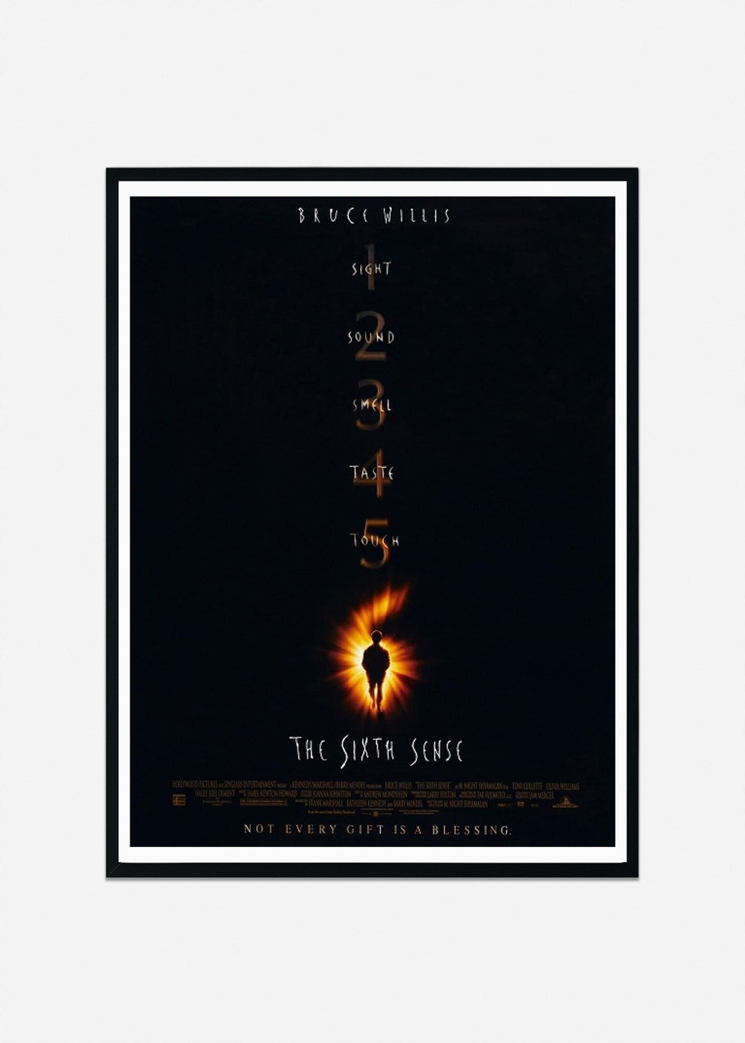 The Sixth Sense Movie Poster - Etsy
