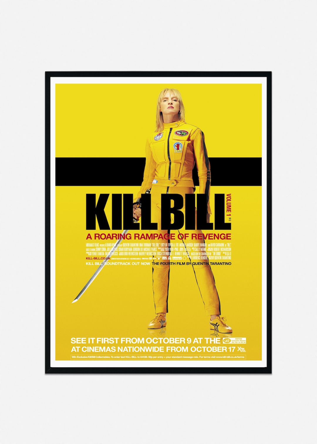 Kill Bill Movie Poster - Etsy