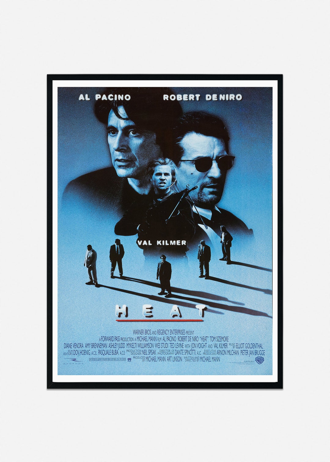 Heat Movie Poster - Etsy