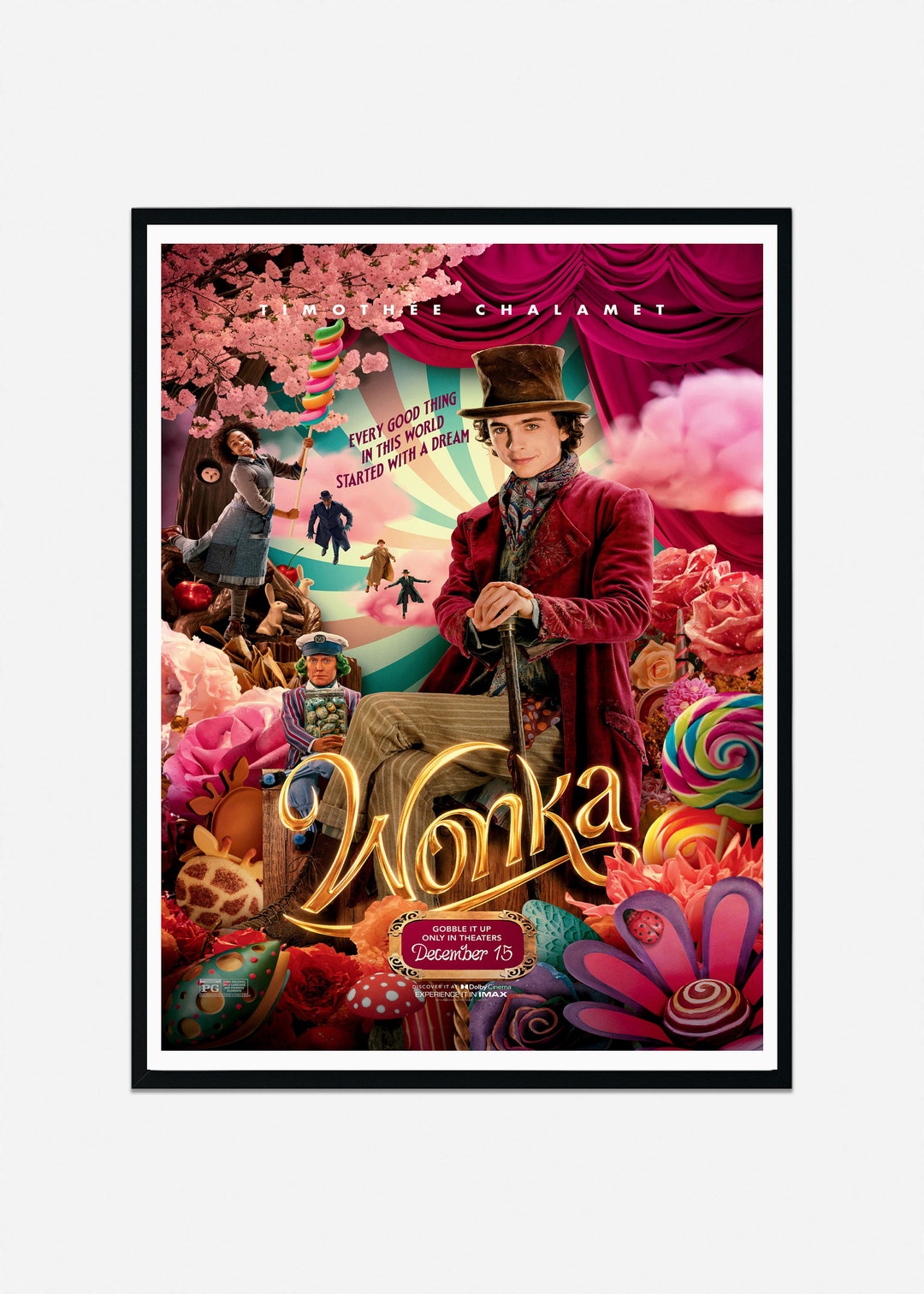 Wonka Movie Poster - Etsy