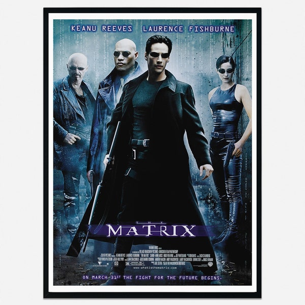 Matrix Movie Poster - Etsy