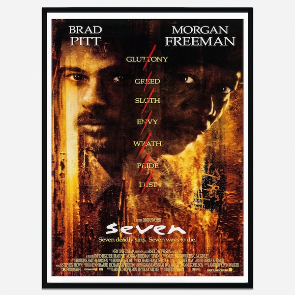 Se7en Movie Poster - Etsy