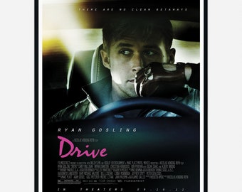 Drive, Digital Downloadable Printable Movie Poster - Etsy
