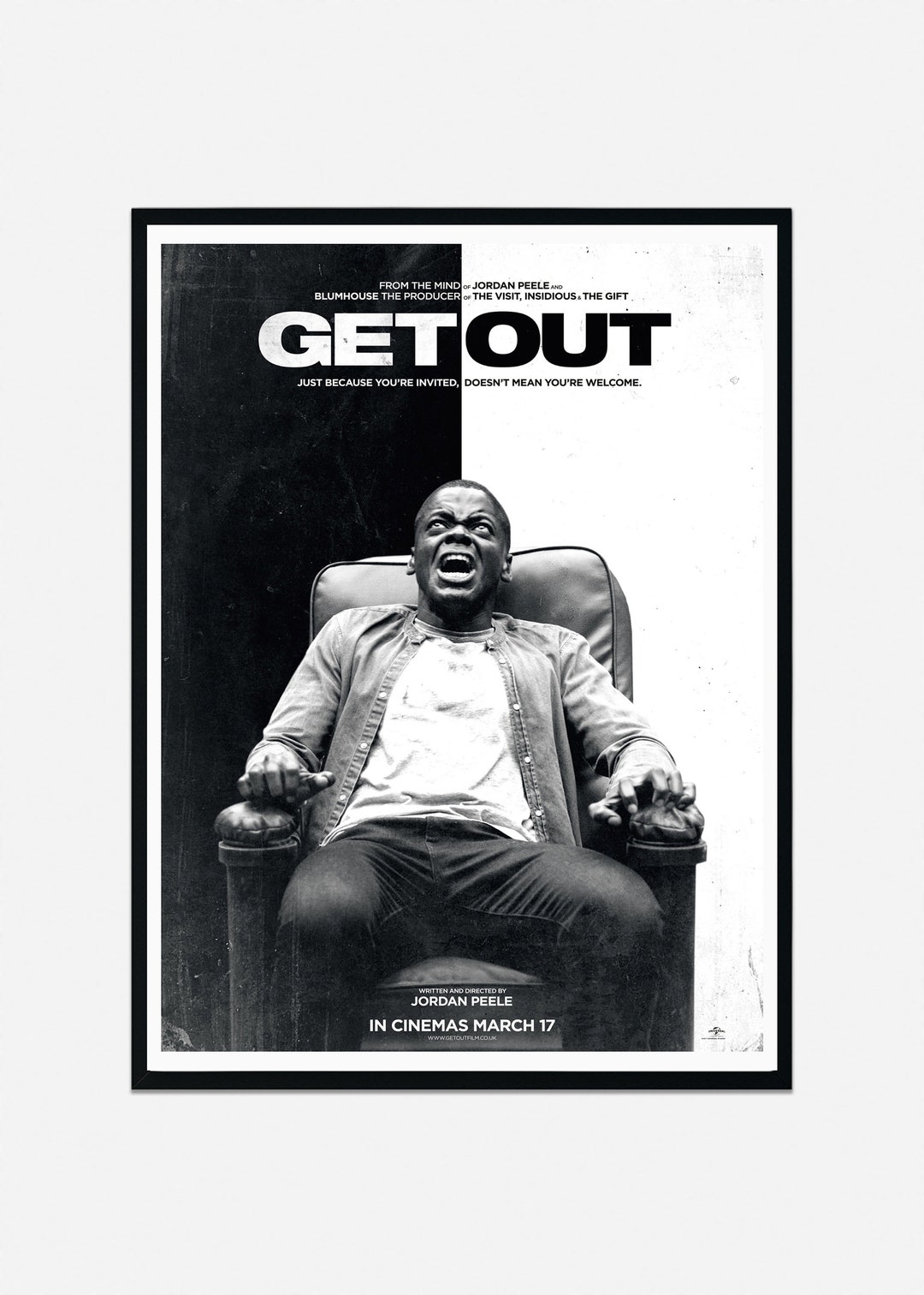 Get Out Movie Poster - Etsy