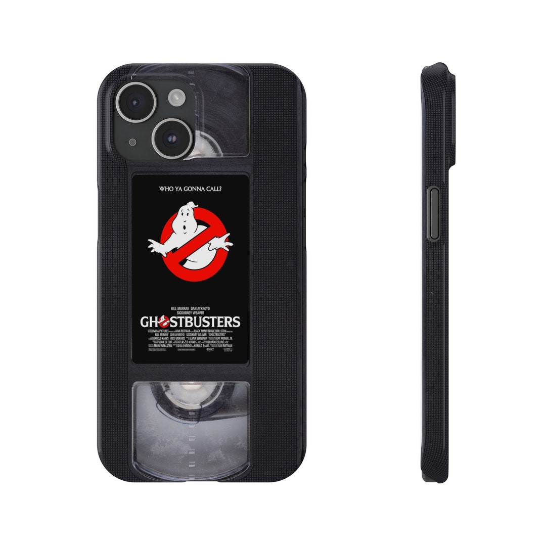 Ghostbusters Movie VHS Cassette Tape Phone Case for iPhone 15 14 13 12 ...