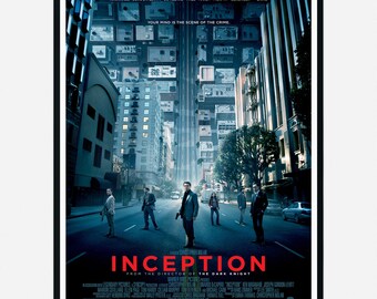 Inception Movie Poster, Inception Poster, Leonardo Dicaprio, Joseph ...