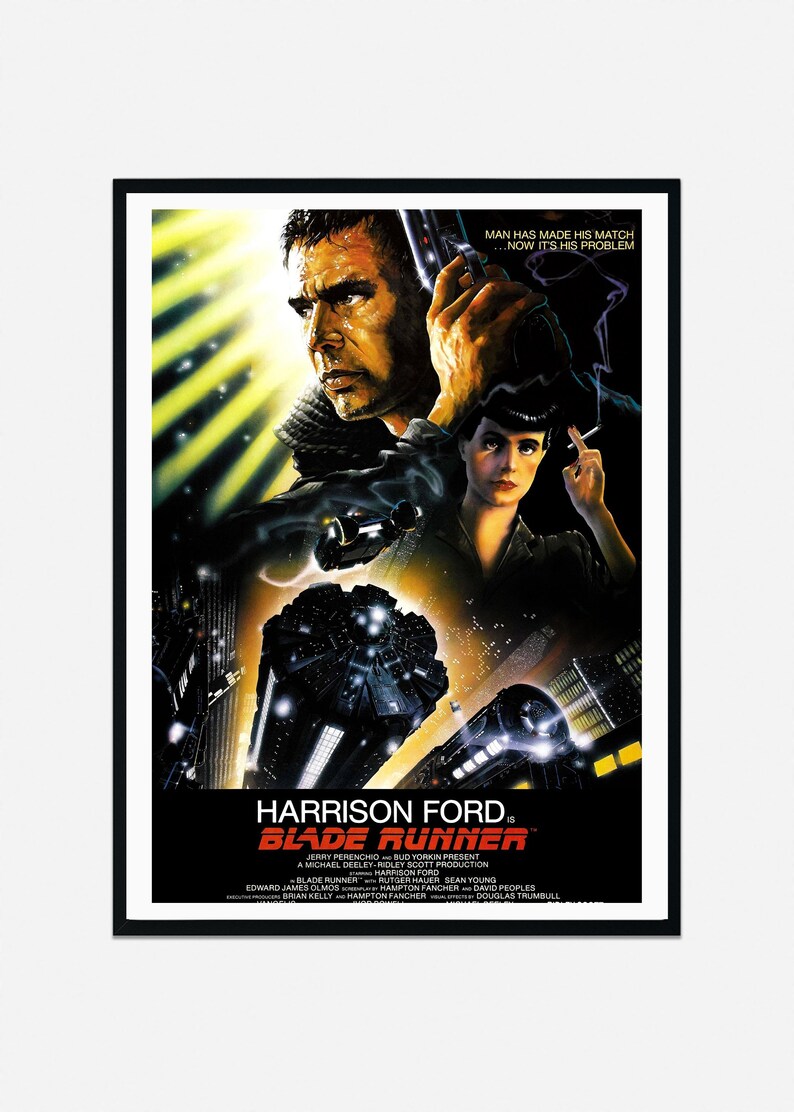Blade Runner Movie Poster - Etsy
