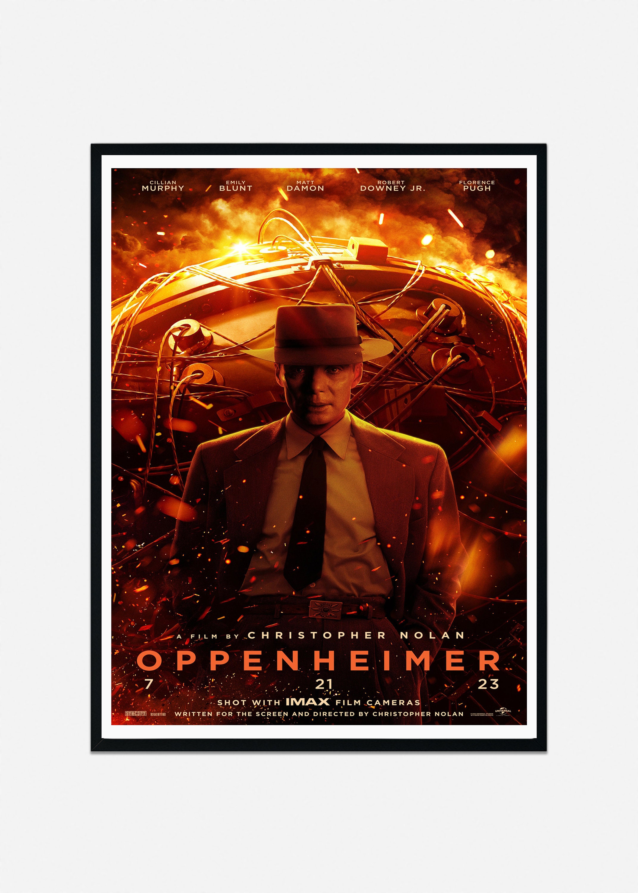 Oppenheimer Movie Poster - Etsy