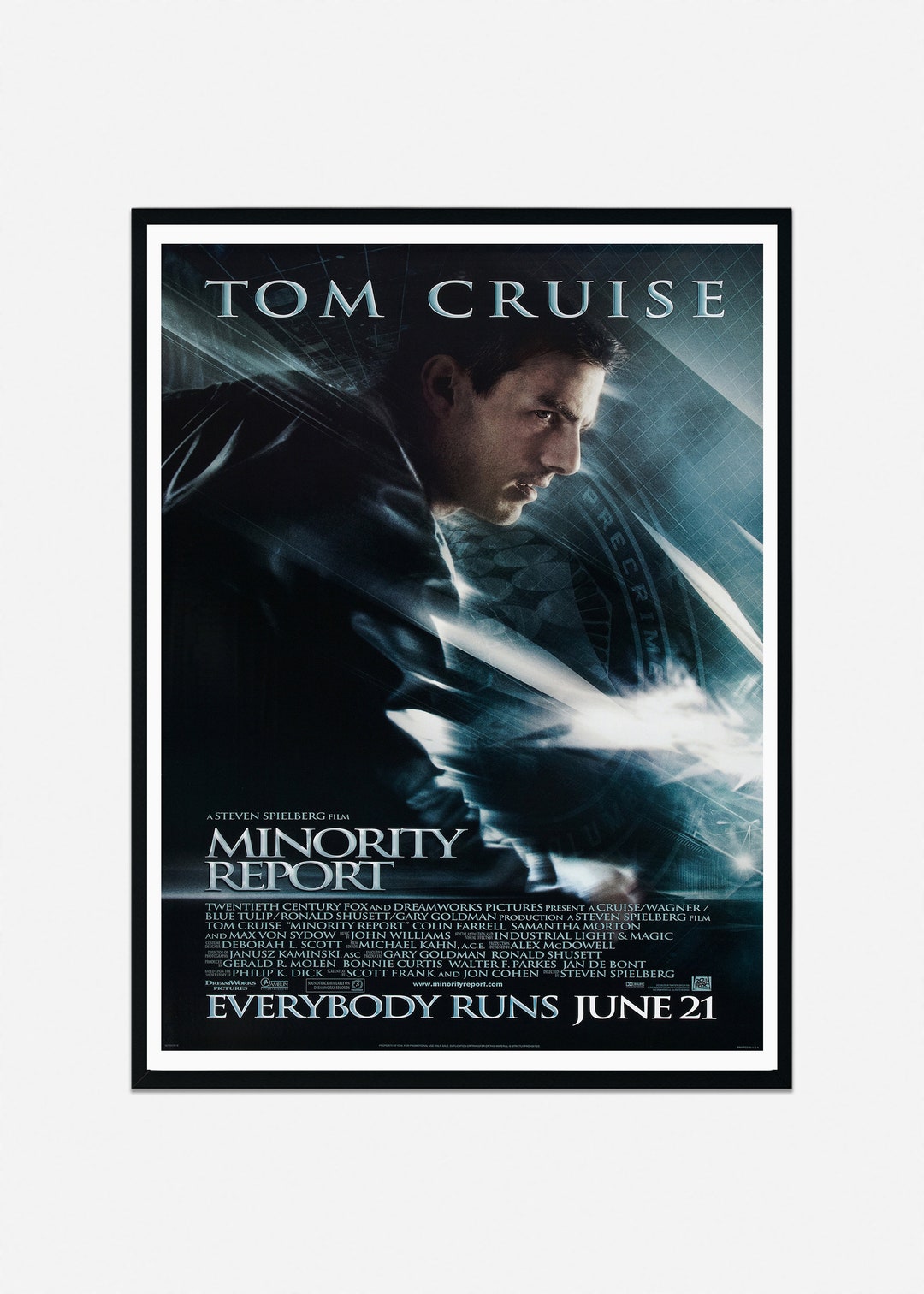 Minority Report Movie Poster - Etsy
