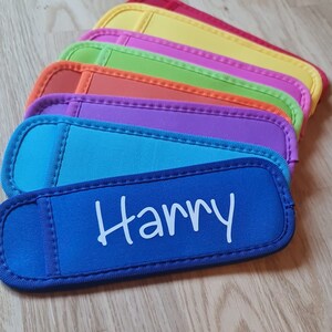 Personalised Ice Pop / Ice Pole / Tip Top / Freeze Pop Holder - Perfect ...