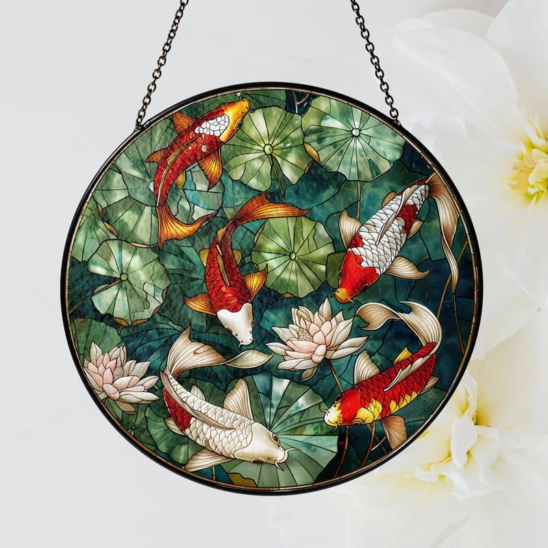 Koi Fish Art - Etsy