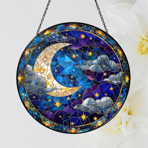 Celestial Stained Glass - Etsy