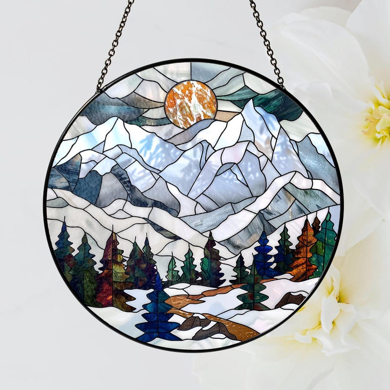 Stained Glass Suncatcher - Etsy