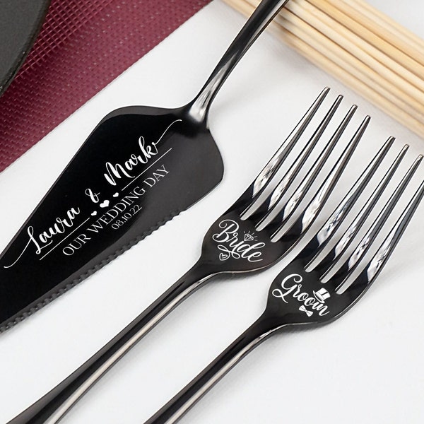 Wedding Cake Forks - Etsy