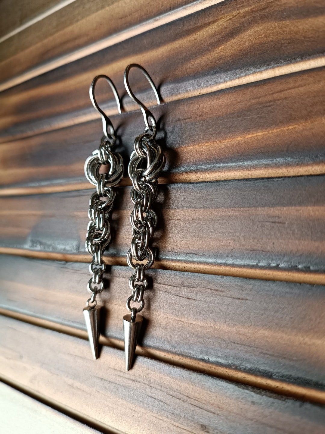 Viking Valkyrie Biker Goth Punk Rocker Persian 6 in 1 Weave Stainless ...