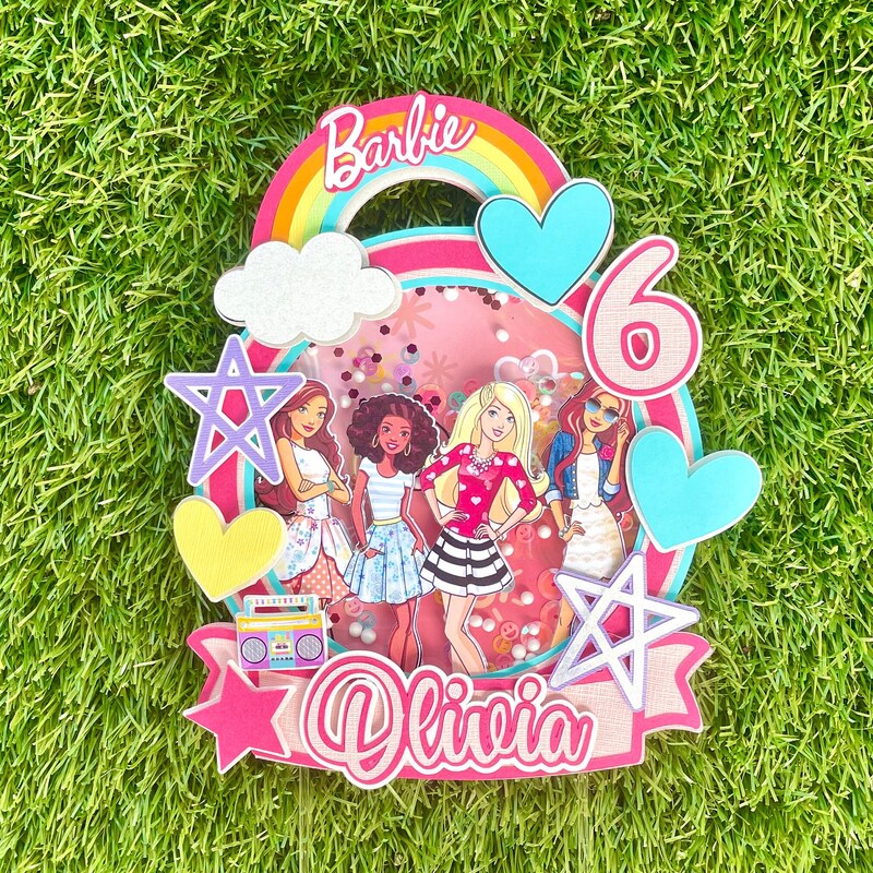 Barbie Cake Toppers - Etsy