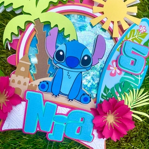 Stitch Cake Topper, Lilo & Stitch Cake Topper, Lilo and Stitch Party - Etsy