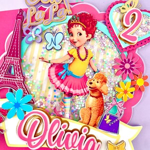 Fancy Nancy Cake Topper, Fancy Nancy Paris Cake Topper, Fancy Nancy ...