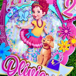 Fancy Nancy Cake Topper, Fancy Nancy Paris Cake Topper, Fancy Nancy ...