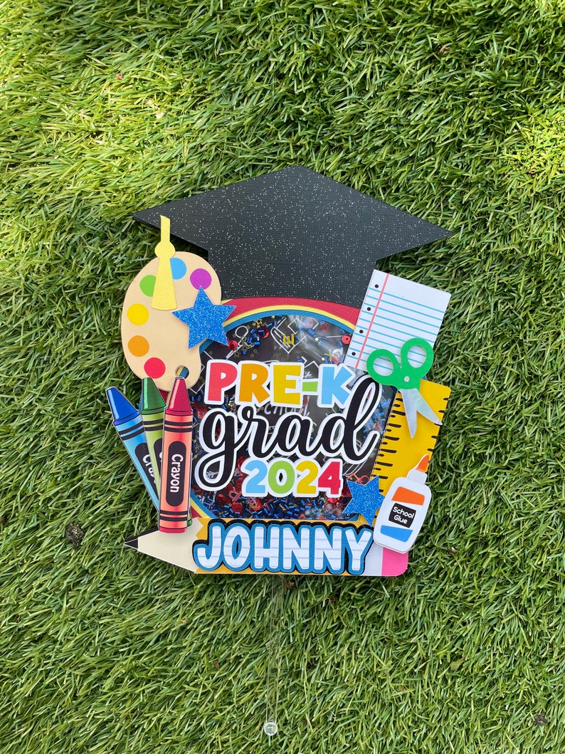 Kinder Graduation Cake Topper, Kindergarten Graduation Party ...