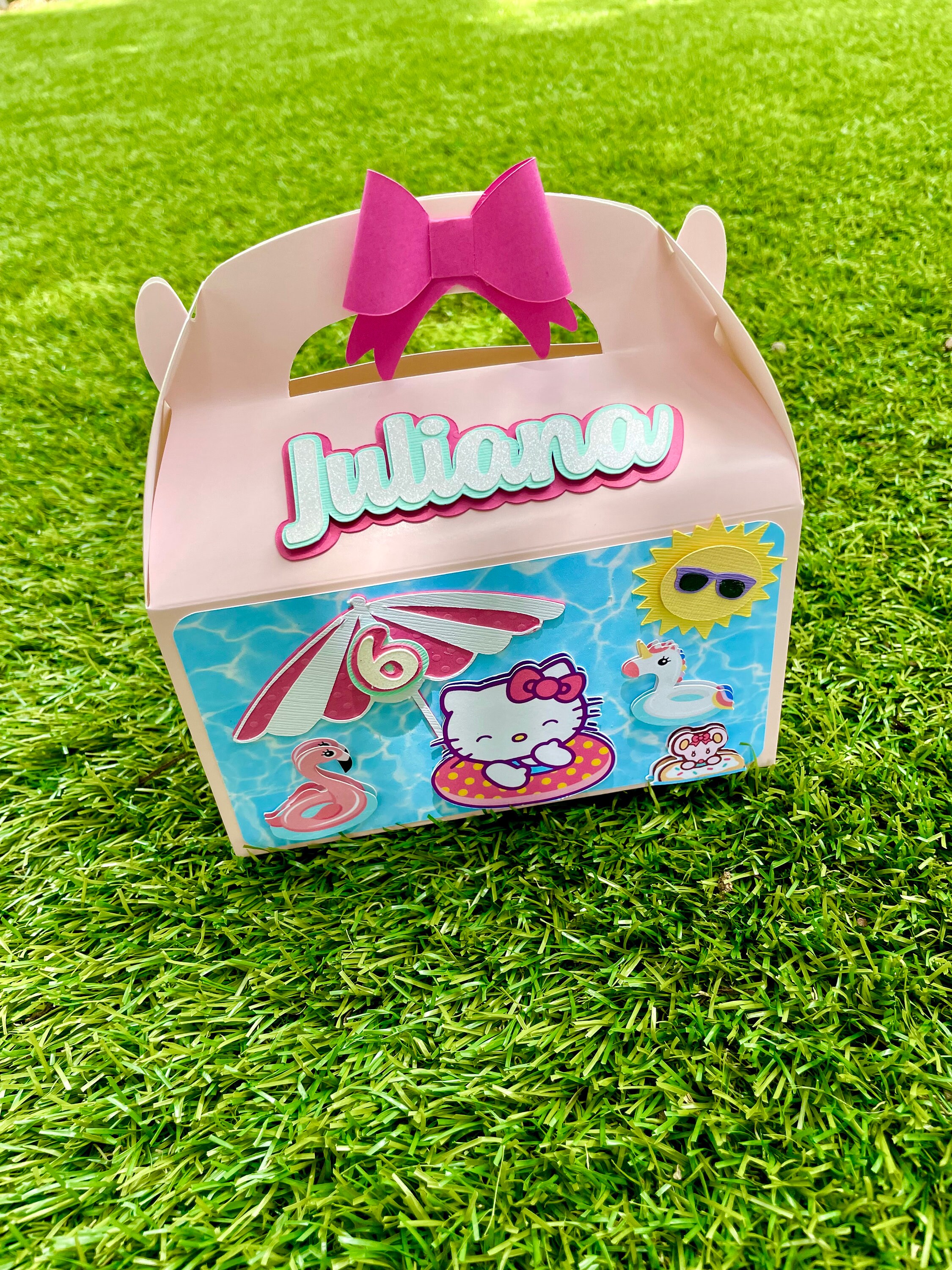 Kitty Party Box, Kitty Theme Goody Box, Hello Birthday Decoration ...
