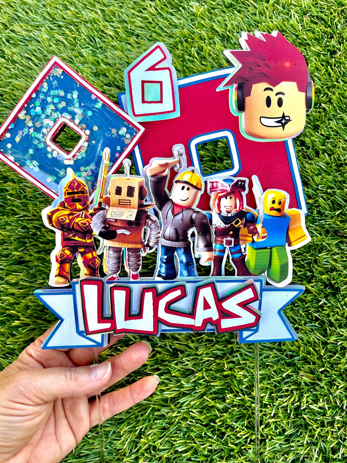 Roblox Cake Topper Roblox Birthday Theme Roblox Birthday - Etsy Australia