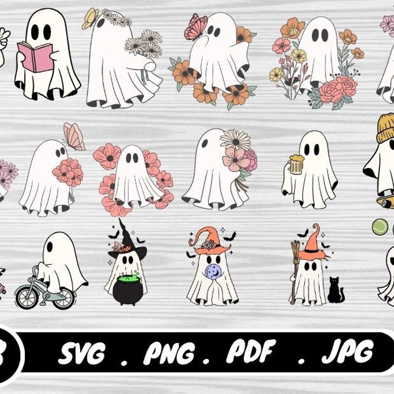 Ghost Svg - Etsy