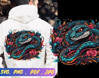 Snake SVG, Reptile Snake Silhouette Reputation Easy Snake Sticker PNG ...