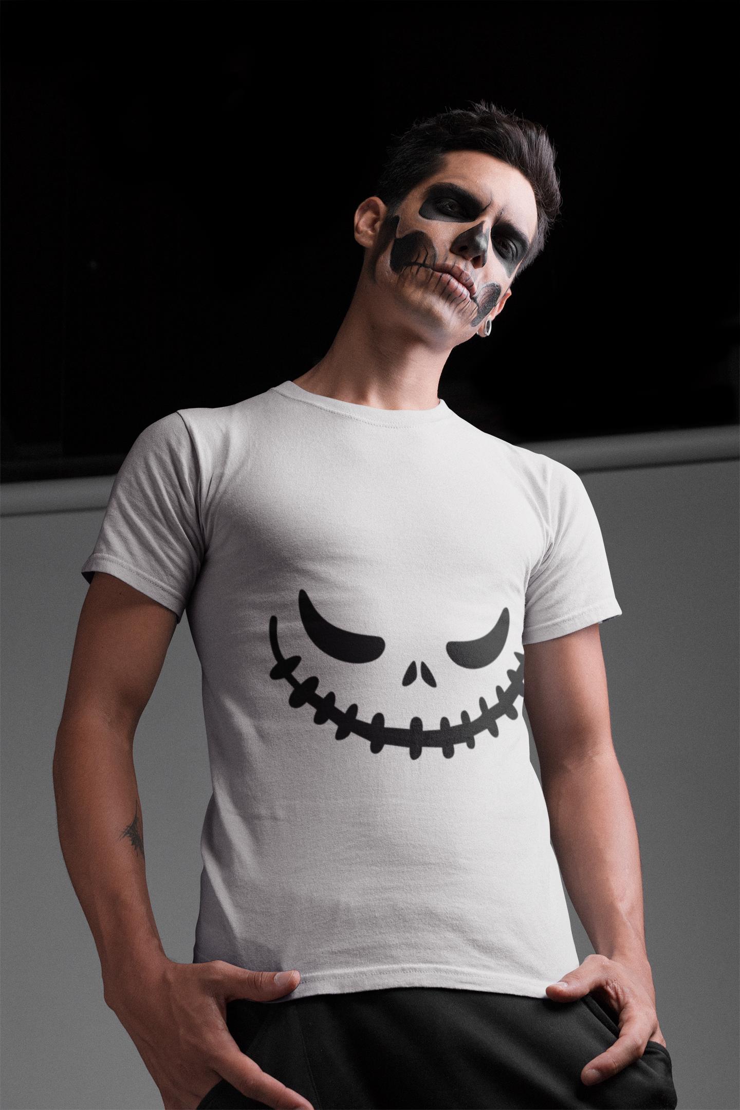 Skeleton Face SVG Cut File | Skeleton Nose and Mouth PNG Printable File ...
